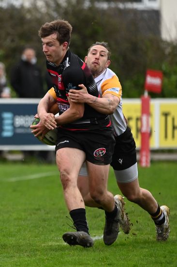 Arthur Relton Cornish Pirates Tackled By Editorial Stock Photo - Stock ...
