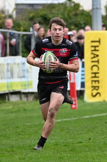 Arthur Relton Cornish Pirates During Championship Editorial Stock Photo ...