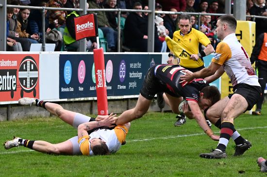 Arthur Relton Cornish Pirates Tackled By Editorial Stock Photo - Stock ...