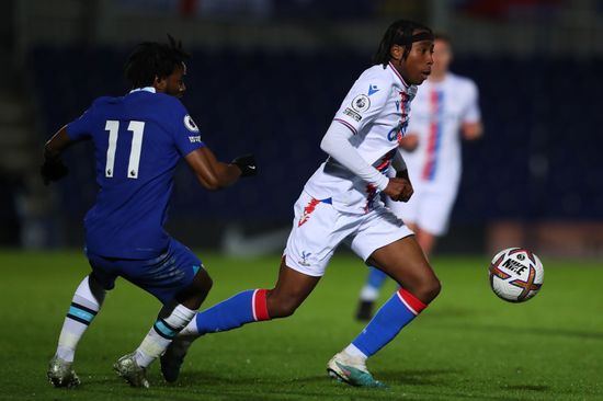 Kaden Rodney Crystal Palace U21s Pressured Editorial Stock Photo ...