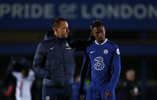 John Terry Coach Chelsea U21s Embraces Editorial Stock Photo - Stock ...