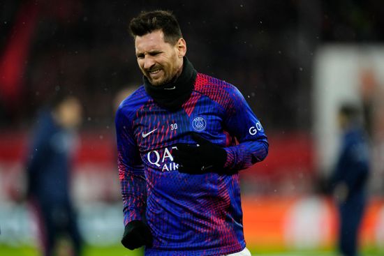 Lionel Messi Right Winger Psg Argentina Editorial Stock Photo - Stock ...