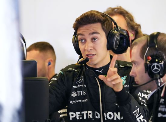 British Formula One Driver George Russell Editorial Stock Photo - Stock ...