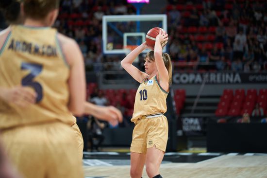 Kristina Rakovic Barca Cbs Action During Editorial Stock Photo - Stock ...