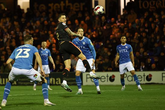 Salfords Callum Hendry Heads Close During Editorial Stock Photo - Stock ...