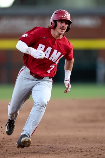 Caden Rose 7 Crimson Tide Outfielder Editorial Stock Photo - Stock ...
