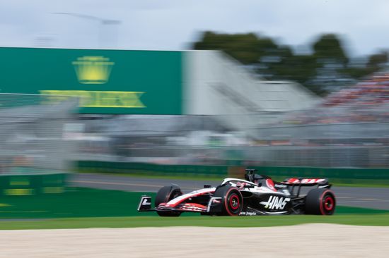 Kevin Magnussen 20 Driving Moneygram Haas Editorial Stock Photo - Stock ...