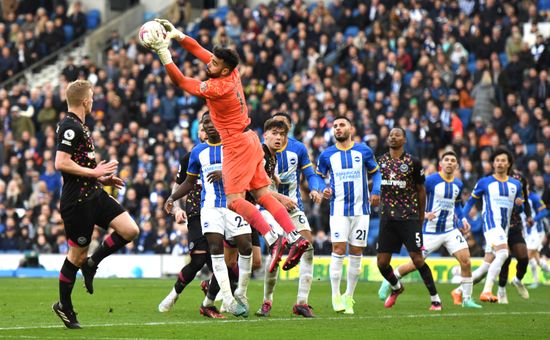 David Raya Brentford Makes Save During Editorial Stock Photo - Stock ...