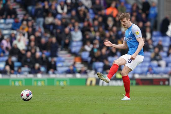 Portsmouth Defender Sean Raggett During Efl Editorial Stock Photo ...