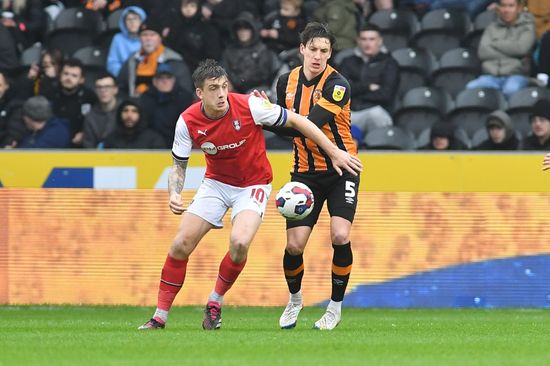 Rotherham United Player Jordan Hugill 10 Editorial Stock Photo - Stock ...