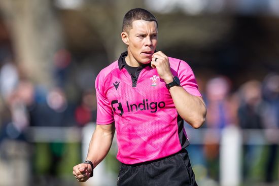 Todays Referee Craig Evans Action During Editorial Stock Photo - Stock ...