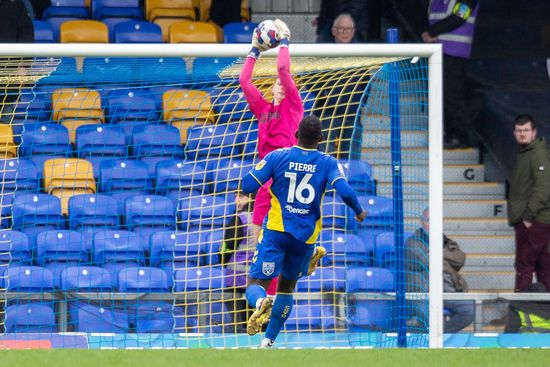Afc Wimbledon Goalkeeper Nathan Broome 13 Editorial Stock Photo - Stock ...