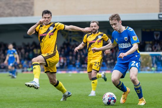 Rochdale Midfielder Jimmy Keohane 13 Battles Editorial Stock Photo ...