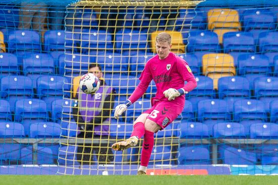 Afc Wimbledon Goalkeeper Nathan Broome 13 Editorial Stock Photo - Stock ...