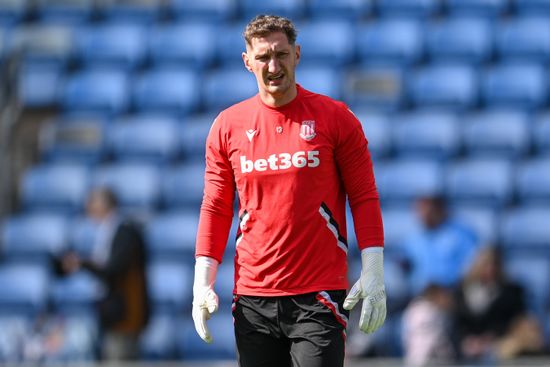 Stoke City Goalkeeper Jack Bonham 13 Editorial Stock Photo - Stock ...