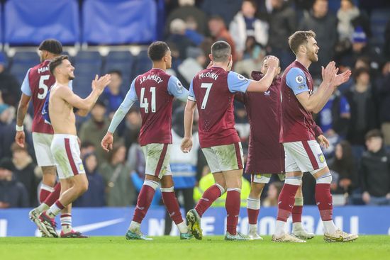 Aston Villa Celebrate Visiting Fans After Editorial Stock Photo - Stock ...