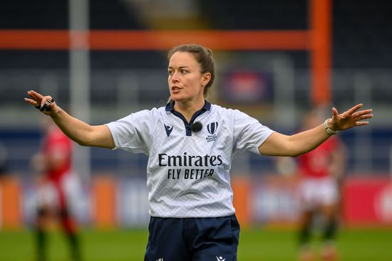 Referee Maggie Coggerorr Nzr During Tiktok Editorial Stock Photo ...