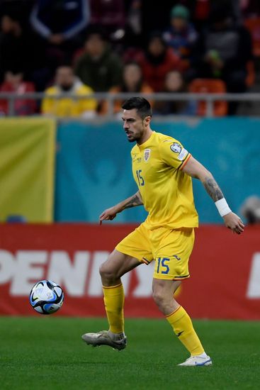 Andrei Burca Romania Action During Uefa Editorial Stock Photo - Stock ...