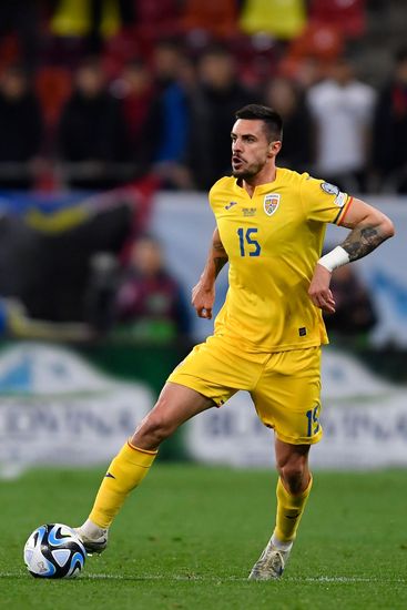 Andrei Burca Romania Action During Uefa Editorial Stock Photo - Stock ...