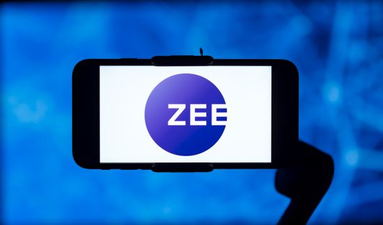 This Photo Illustration Zee Entertainment Logo Editorial Stock Photo ...