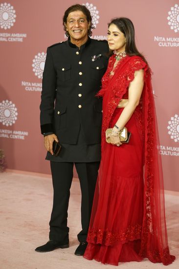 Bollywood Actor Chunky Panday His Wife Editorial Stock Photo - Stock ...