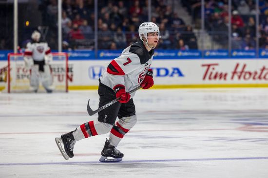 Utica Comets Defenseman Simon Nemec 7 Editorial Stock Photo - Stock ...