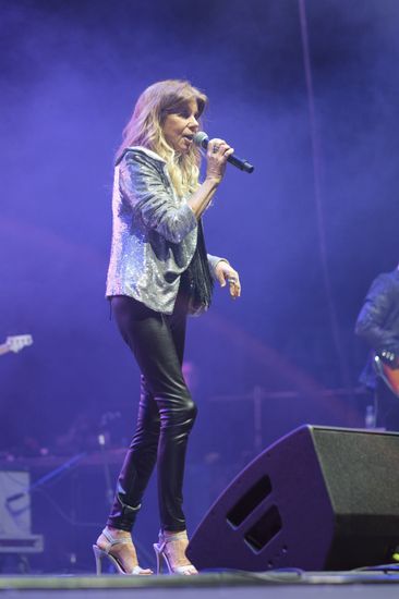 Singer Jeanette Anne Dimech Performs During Editorial Stock Photo ...