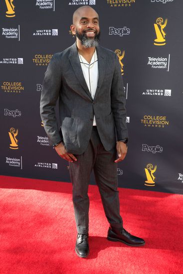 Albert Lawrence Poses Photographers While Attending Editorial Stock ...