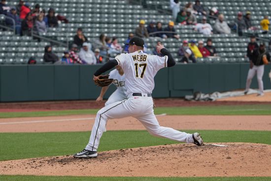 Salt Lake Pitcher Jacob Webb 17 Editorial Stock Photo - Stock Image ...