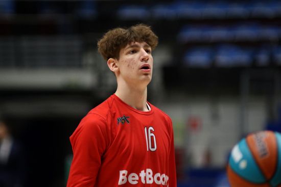 Maksim Savchenko No16 Mba Moscow Action Editorial Stock Photo - Stock Image | Shutterstock