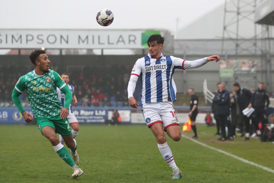 Edon Pruti Hartlepool United Action Swindon Editorial Stock Photo ...