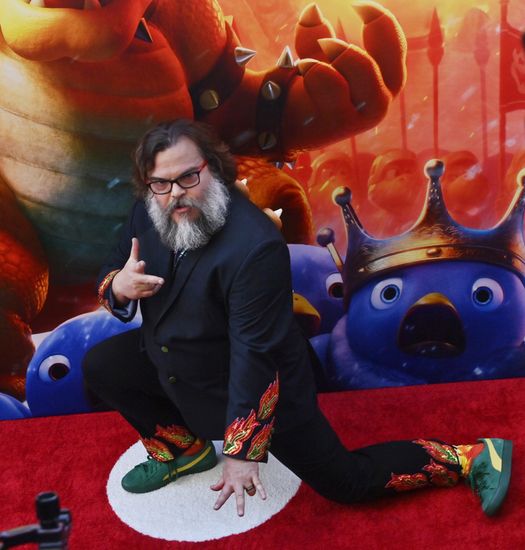 Cast Member Jack Black Voice Bowser Editorial Stock Photo - Stock Image ...