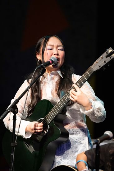 Lead Singer Ella Jay Basco Performs Editorial Stock Photo - Stock Image ...