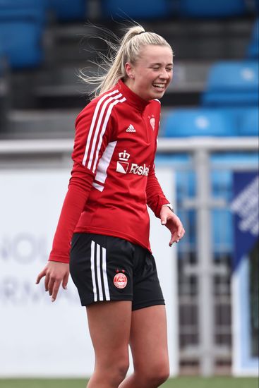 Hannah Innes 16 Aberdeen Women During Editorial Stock Photo - Stock ...