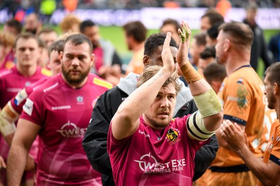 Aidon Davis Exeter Chiefs After Game Editorial Stock Photo - Stock ...