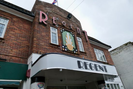Historic Regent Centre Christchurch Town Centre Editorial Stock Photo ...