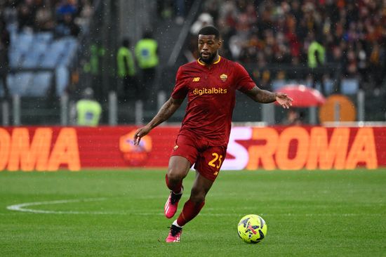 Georginio Wijnaldum Roma During Italian Football Editorial Stock Photo ...