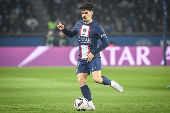 Vitor Machado Ferreira Vitinha Psg During Editorial Stock Photo - Stock ...