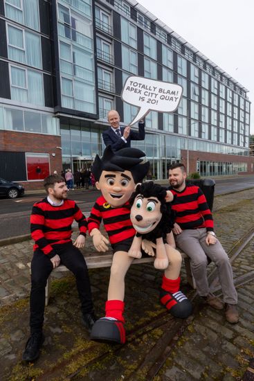 Blamazing Apex Dundee Launches Beano Inspired Editorial Stock Photo ...