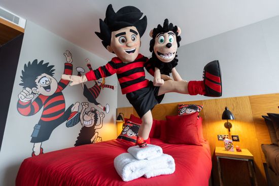 Blamazing Apex Dundee Launches Beano Inspired Editorial Stock Photo ...