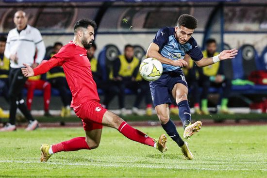 Mostafa Fathi R Pyramids Fc Competes Editorial Stock Photo - Stock ...