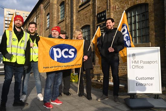 Members Public Commercial Services Union Pcs Editorial Stock Photo ...