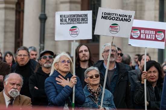 Political Organisation Peoples Sovereign Democracy Demonstration ...