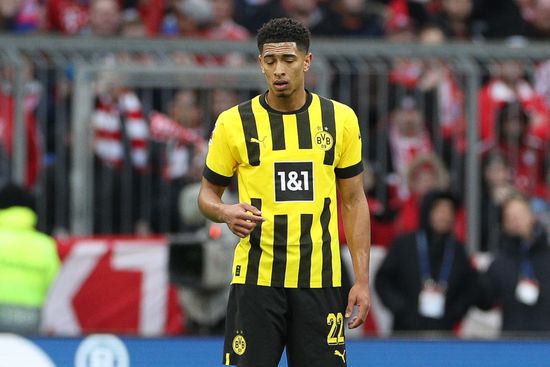 Disappointment Jude Bellingham 22 Borussia Dortmund Editorial Stock ...