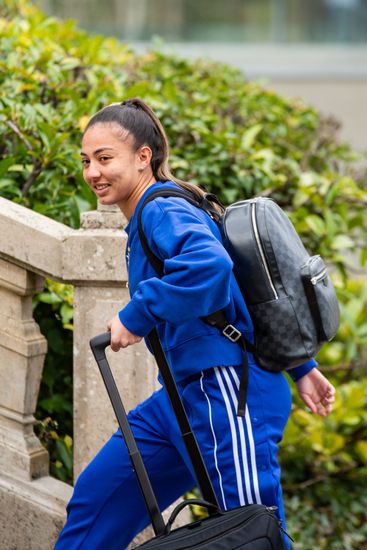 Selma Bacha France Arrives Ahead Training Editorial Stock Photo - Stock ...