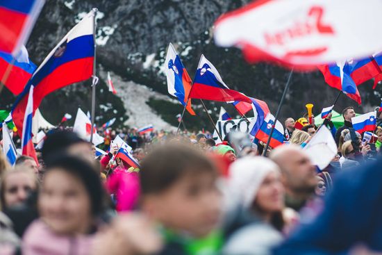 Spectators During Final Day Fis Ski Editorial Stock Photo - Stock Image ...