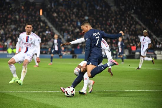 Kylian M Bappe During French League Editorial Stock Photo - Stock Image ...