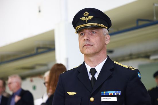 Chief Air Force Jonas Wikman Ceremony Editorial Stock Photo - Stock ...