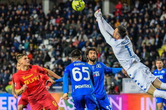 Empolis Samuele Perisan Saves Goal Editorial Stock Photo - Stock Image ...