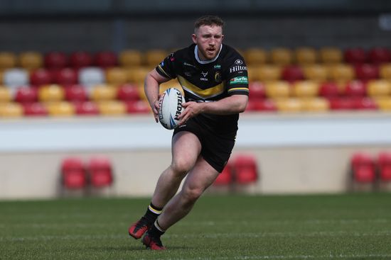 York Knights Conor Fitzsimmons Action During Editorial Stock Photo ...